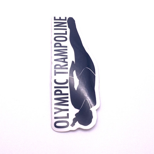 Trampoline Gymnast Sticker | Trampoline Swag