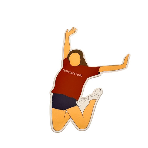 Jump for Joy Sticker! | Trampoline Swag