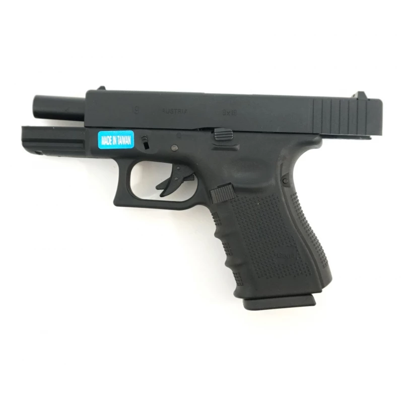 WE GLOCK 19 GEN 4 BLACK GBB PISTOL | GSE Airsoft Dublin