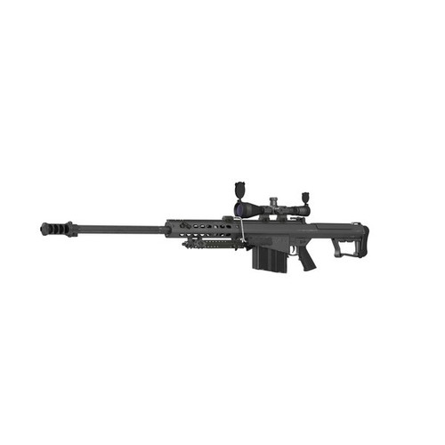 Barrett Licensed M107A1 Bolt Action Airsoft Sniper Rifle with Scope ...