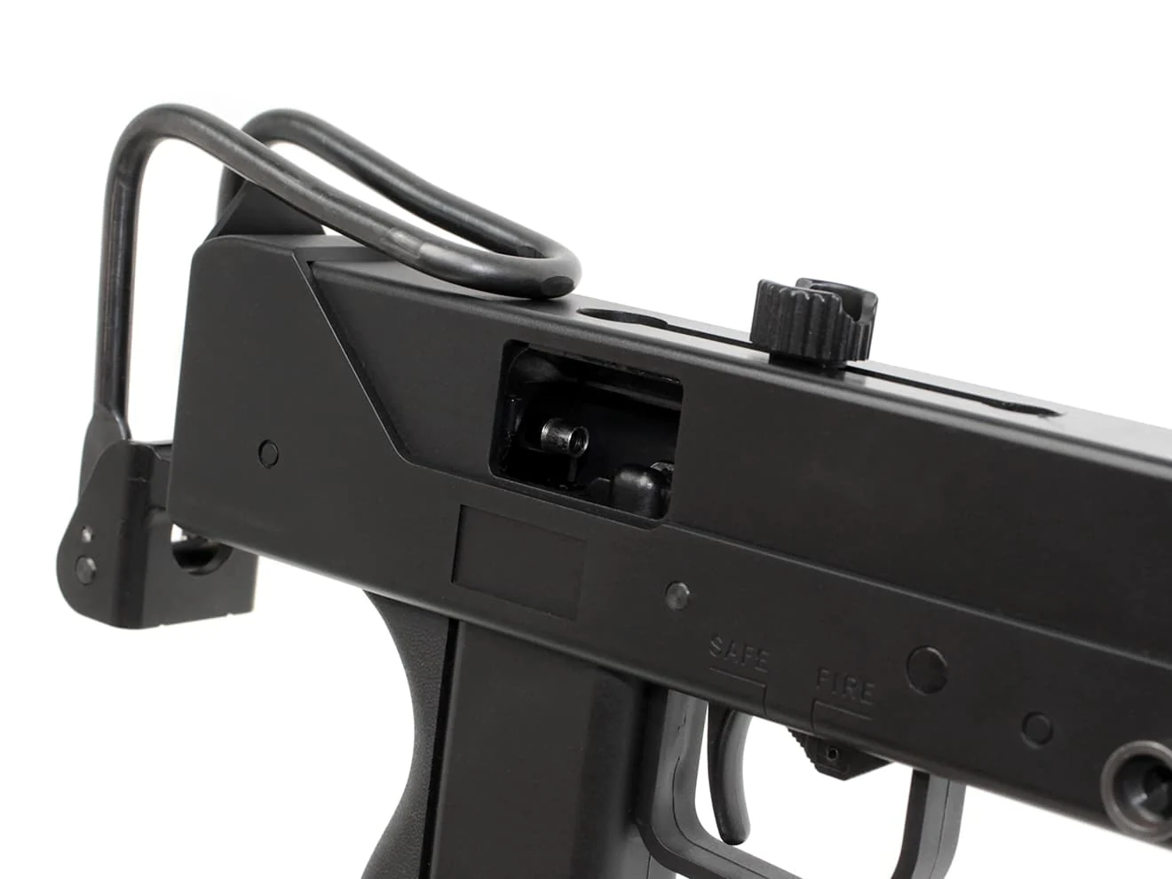 HFC Full Auto Mac 11 Airsoft Gas Blowback Submachine Gun w/ Mock ...