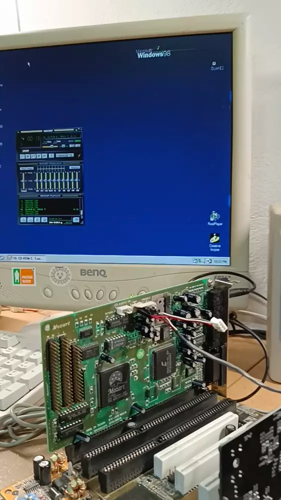 ISA Sound Card OAK MOZART OTI601 (BTC-1820 rev. A) | internationalretroma