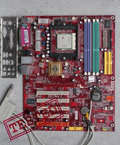 Socket 939 MSI K8T Neo 2-F VIA K8T800Pro MoBo with CPU Athlon 64 X2 & I ...
