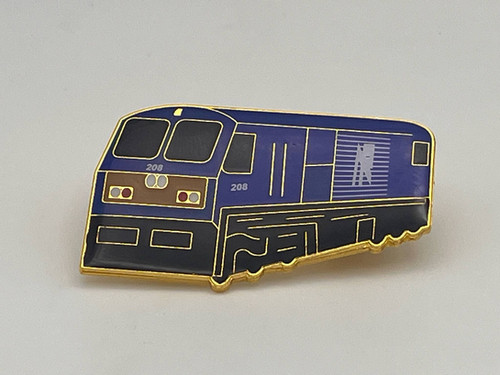 NIR Blue 201 class No.208 Enamel Badge | Táilte Tours