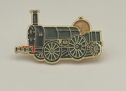 GSWR Bury steam loco 36 enamel pin | Táilte Tours