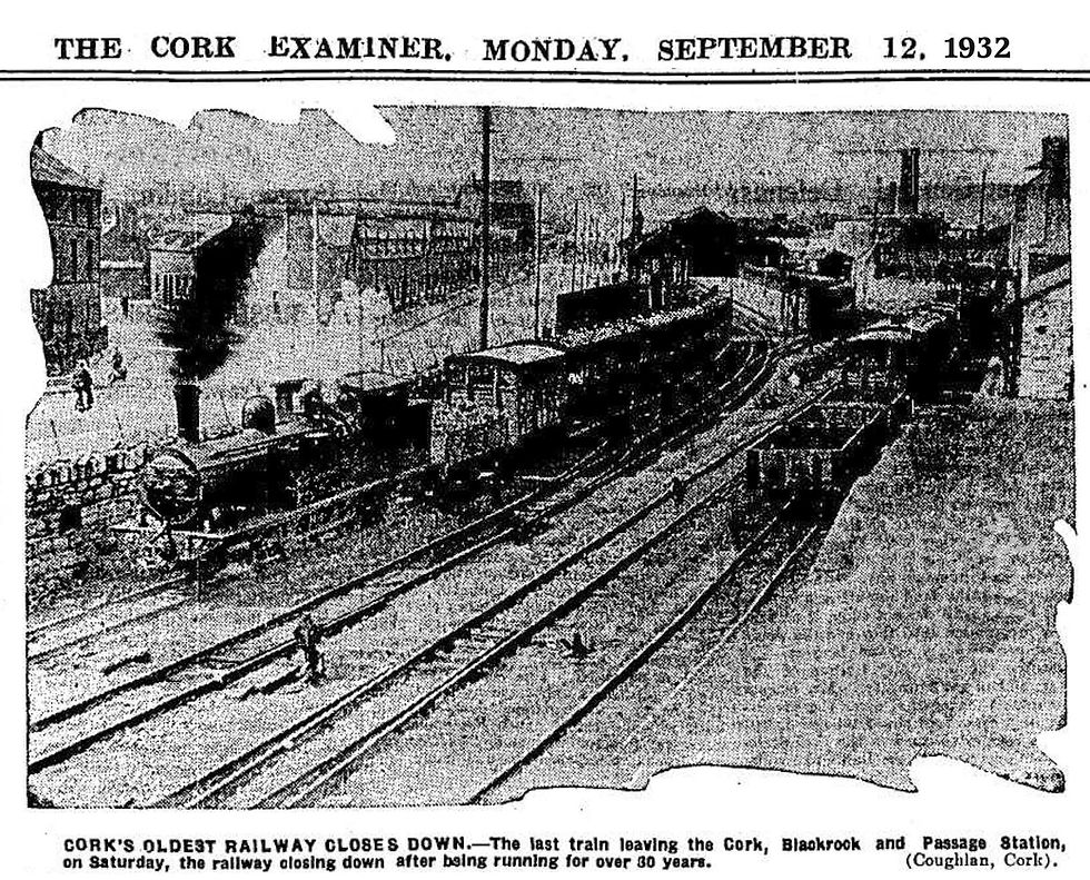 A Historic Tour of Cork's Railway Station Termini, Past & Present.