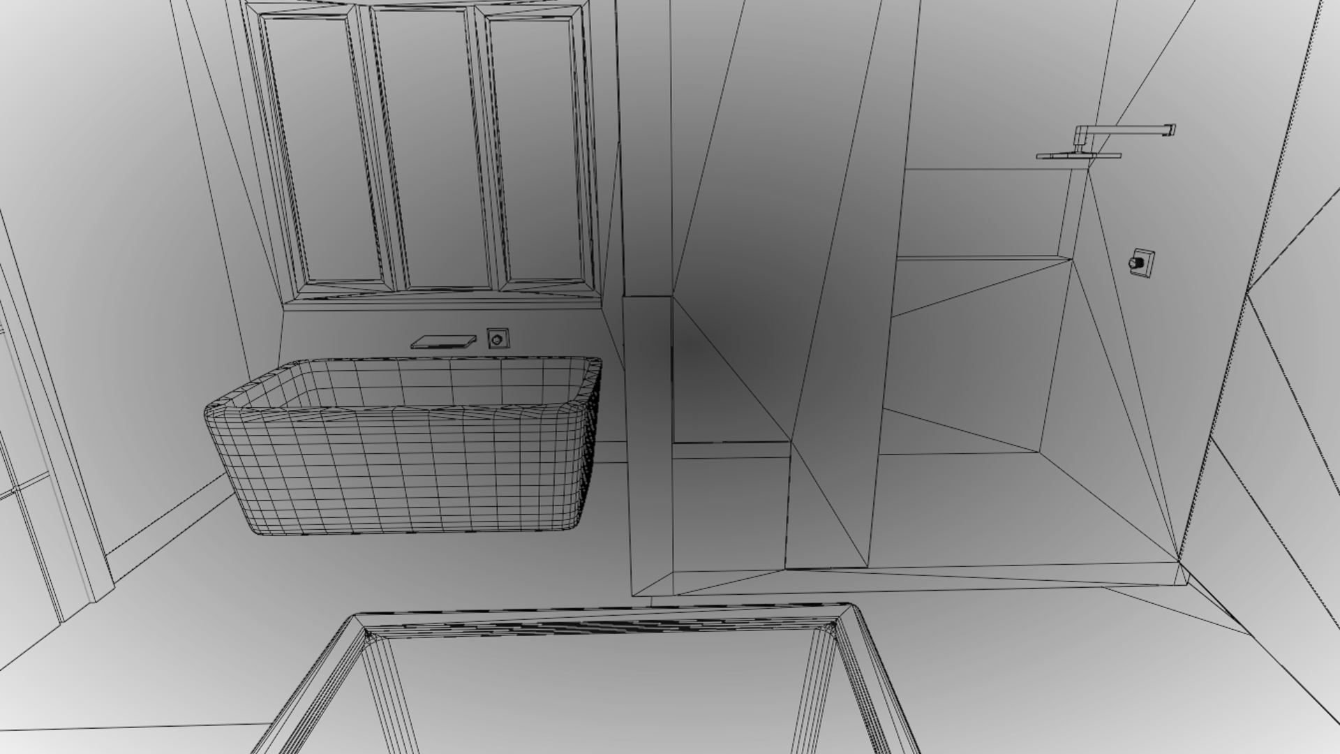 Small Bathroom 3D Model