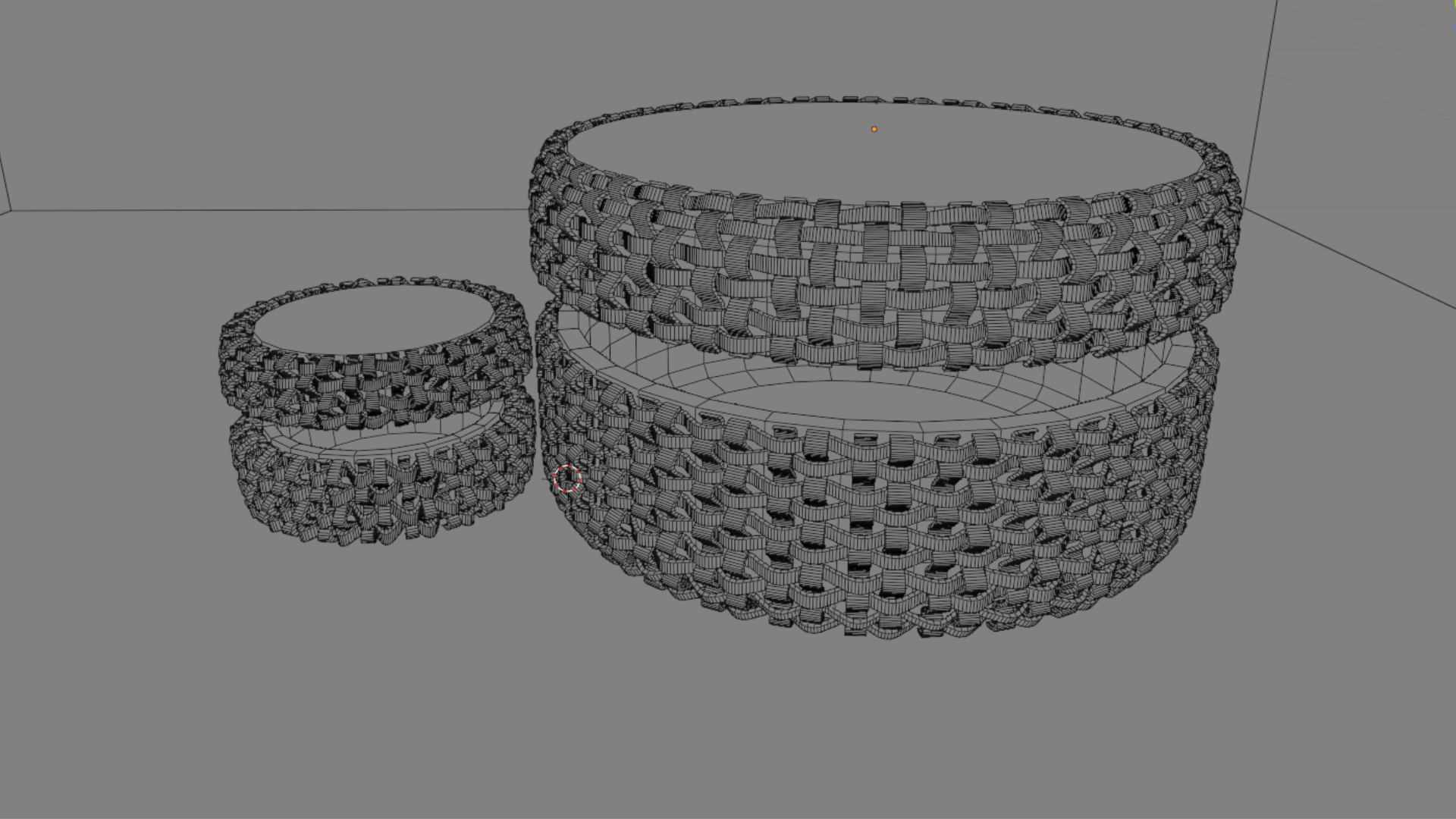 Wicker Baskets 3D Print