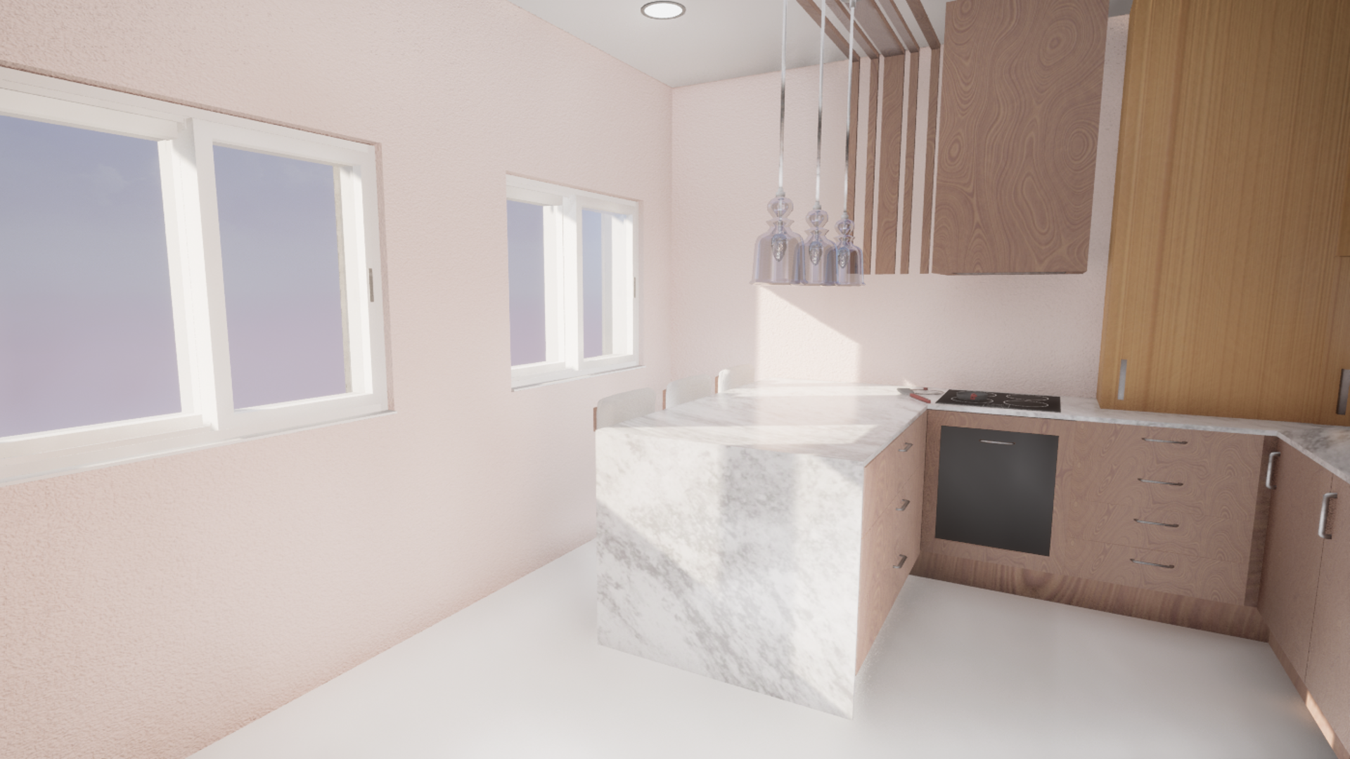 Small Kitchen 3D Model