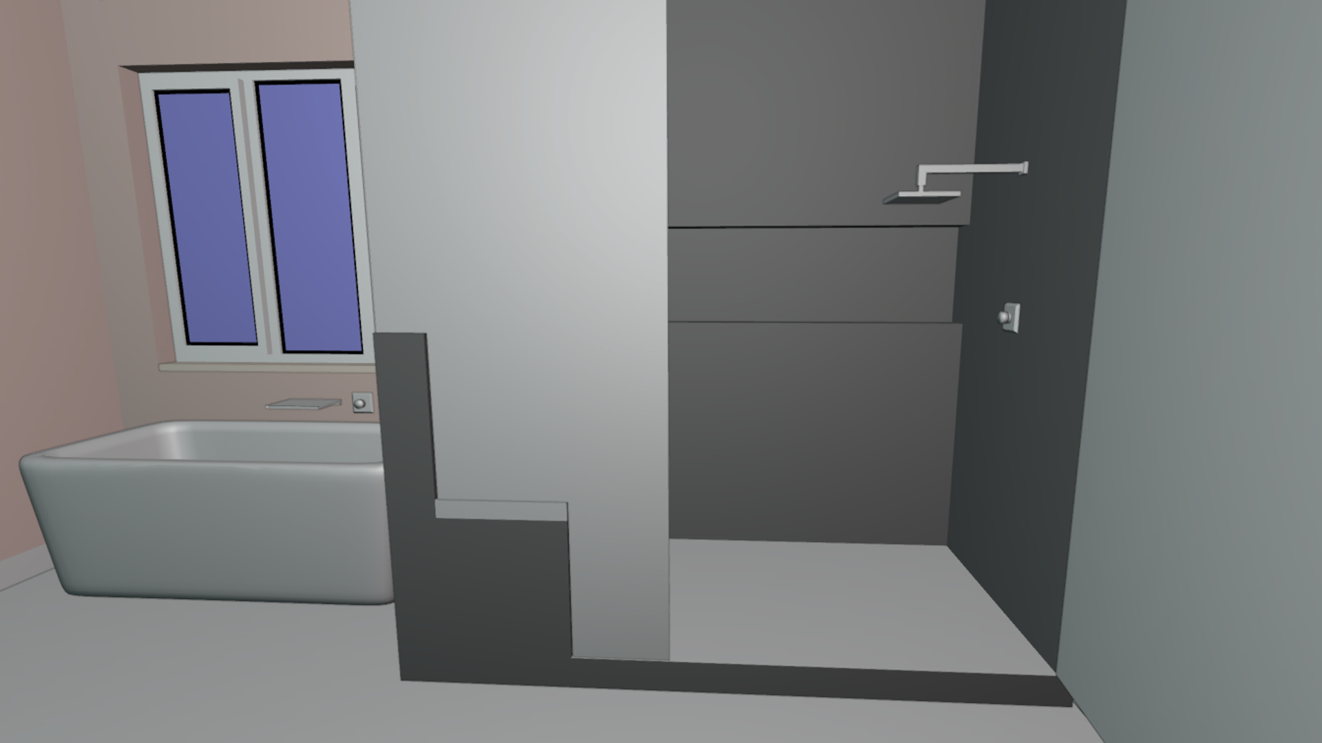 Small Bathroom 3D Model