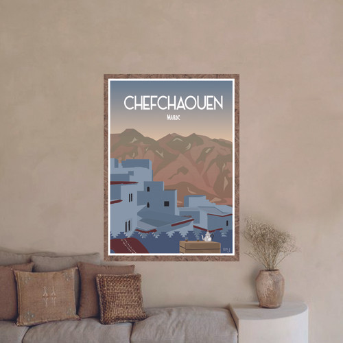 Chefchaouen stah, Maroc | Atelier Rajmaj