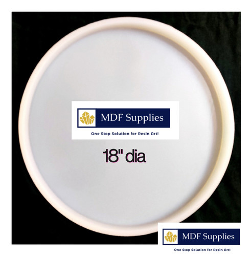 18 inch Round Table Top Mould - 18 inch dia, 24 inch dia | Resin Art ...