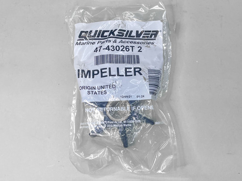 Mercury Quicksilver Water Pump Impeller 47-43026T2 | Power Performance