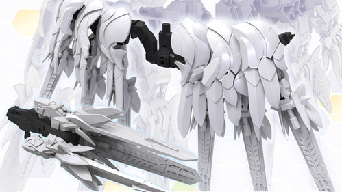 [特別訂購] DDB MGSD 白雪姬零式飛翼組件 組裝模型 | Side00