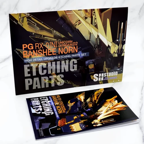[特別訂購] SH 工作室 PG 1/60 獨角獸高達 報喪女妖 Unicorn Gundam Banshee Norn 蝕刻片套裝 | Side00