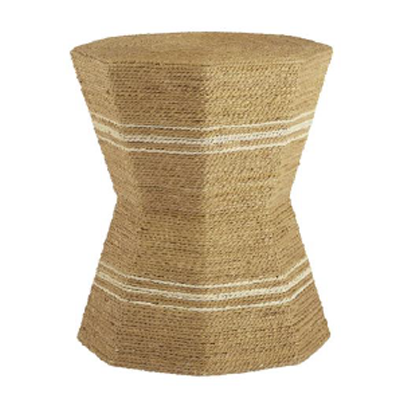 Grasscloth Side Table | beachview1