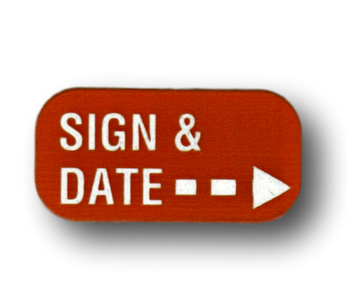 Sign & Date | documentlabels