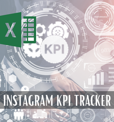 Instagram Metrics Tracker (Complete Template with Instructions) | BOM