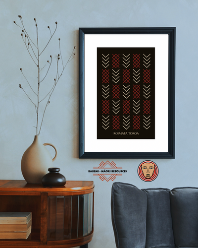 Roimata Toroa: A4 Print | Rauemi - Māori Resources