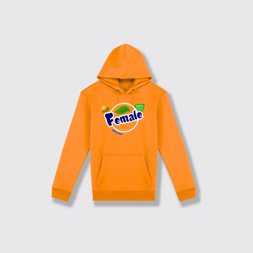 Fanta female hoodie - orange flavour! | Let Women Speak