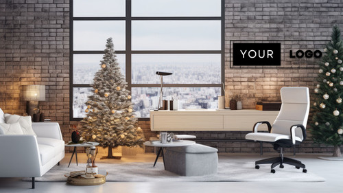 Urban Holidays Office Background | Virtual Office