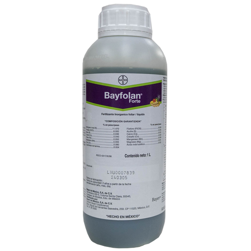 BAYFOLAN FORTE FERTILIZANTE 1L | casapanchojardines