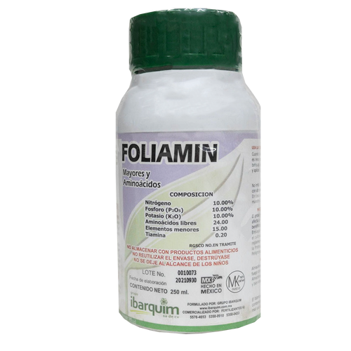 FOLIAMIN MAYORES Y AMINOACIDOS 250 ML | casapanchojardines