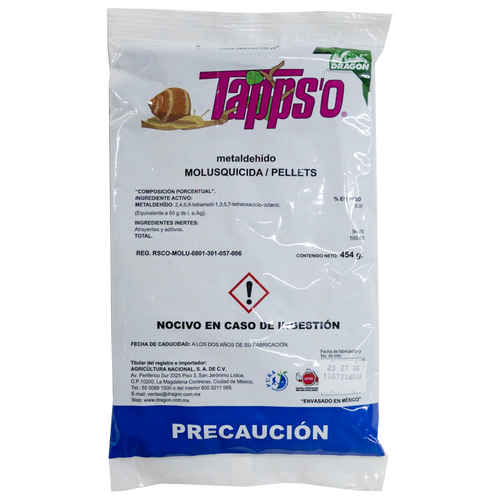 TAPPS'O 454G MOLUSQUICIDA/PELLETS | casapanchojardines