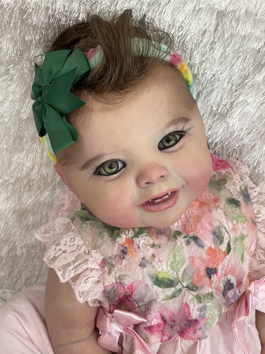 Realistic Green eyes vampire BIG chunky baby | The Twisted Beanstal