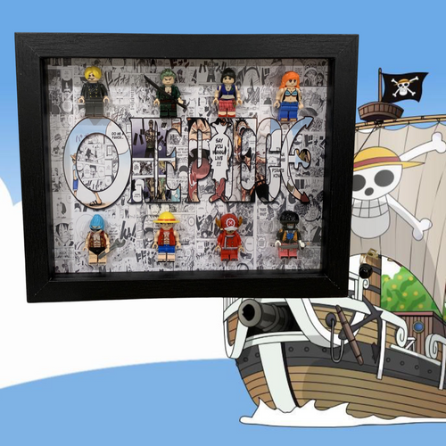 One Piece Mini Figurine Shadowbox | With Love Custom