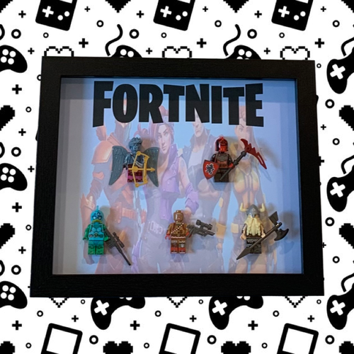 Fortnite Mini Figurine Shadowbox | With Love Custom