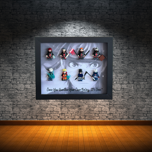 Naruto Shadow Box Assorted Designs featuring many characters | With ...