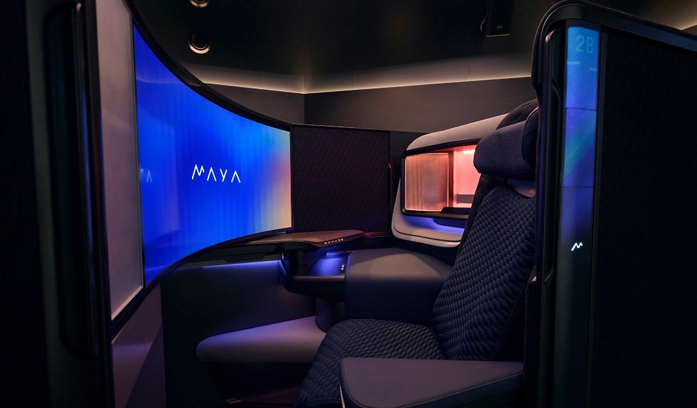 PaxEx: Collins Aerospace and Panasonic Avionics Unveil MAYA