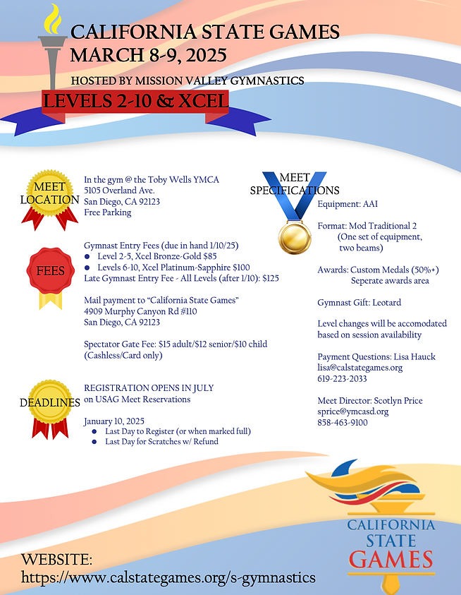 Spring Meet Flyers | SoCal SACC