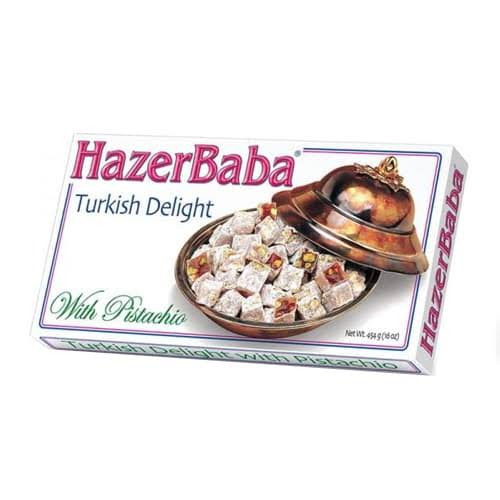 H.Baba Turkish Delight with Pistachio | Turkish Food Mexico