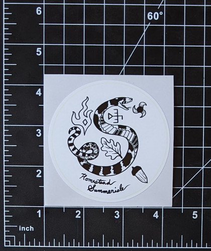 Snake Logo Sticker | Summerisle