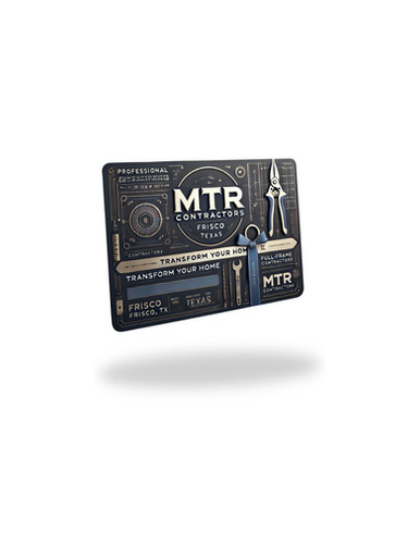MTR Home Remodeling in Frisco Texas Gift Card | MTR Contractors