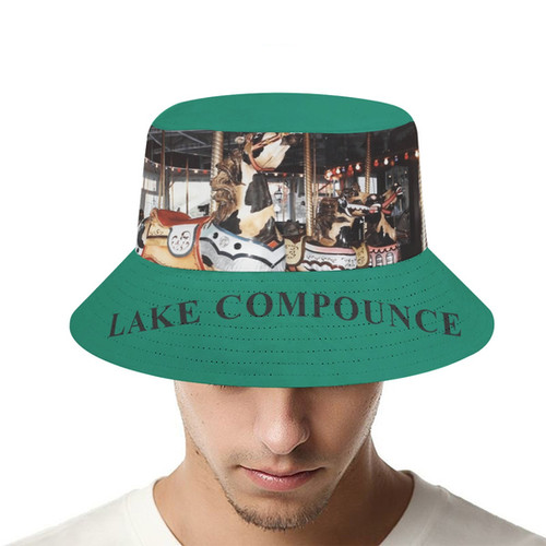 Lake Compounce Carousel Pinto Jumper Horse's Bucket Hat | Carousel Gifts