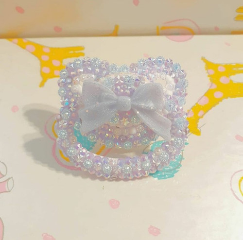 Purple Bow | Angel Bun Boutique