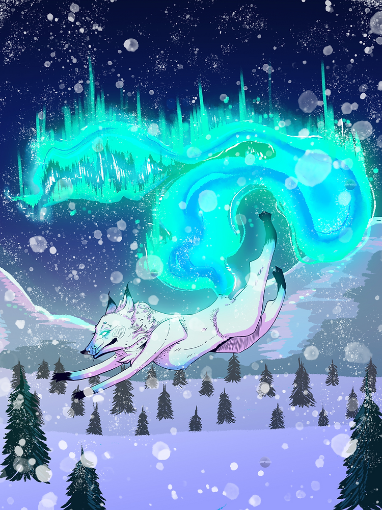 Aurora Myth from Finland - Juhani and the Fire Fox