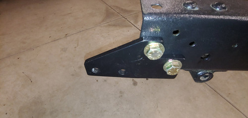 K/KB Rear Bumper to Frame Mount, New Laser-cut / formed Pair | Chapin ...