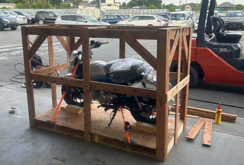 Ensuring Safe Delivery: Preparing Motorcycles for Container Shipment