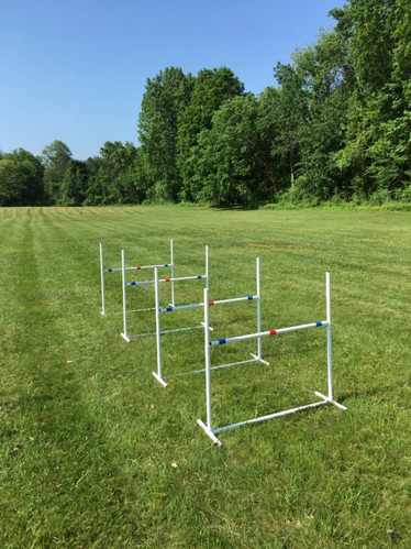 Dog Agility Single Bar Jumps | TheDogAgilityShop