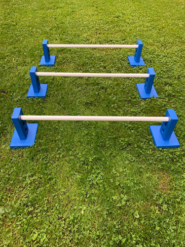 Dog Cavalettis or Low Hurdles | TheDogAgilityShop