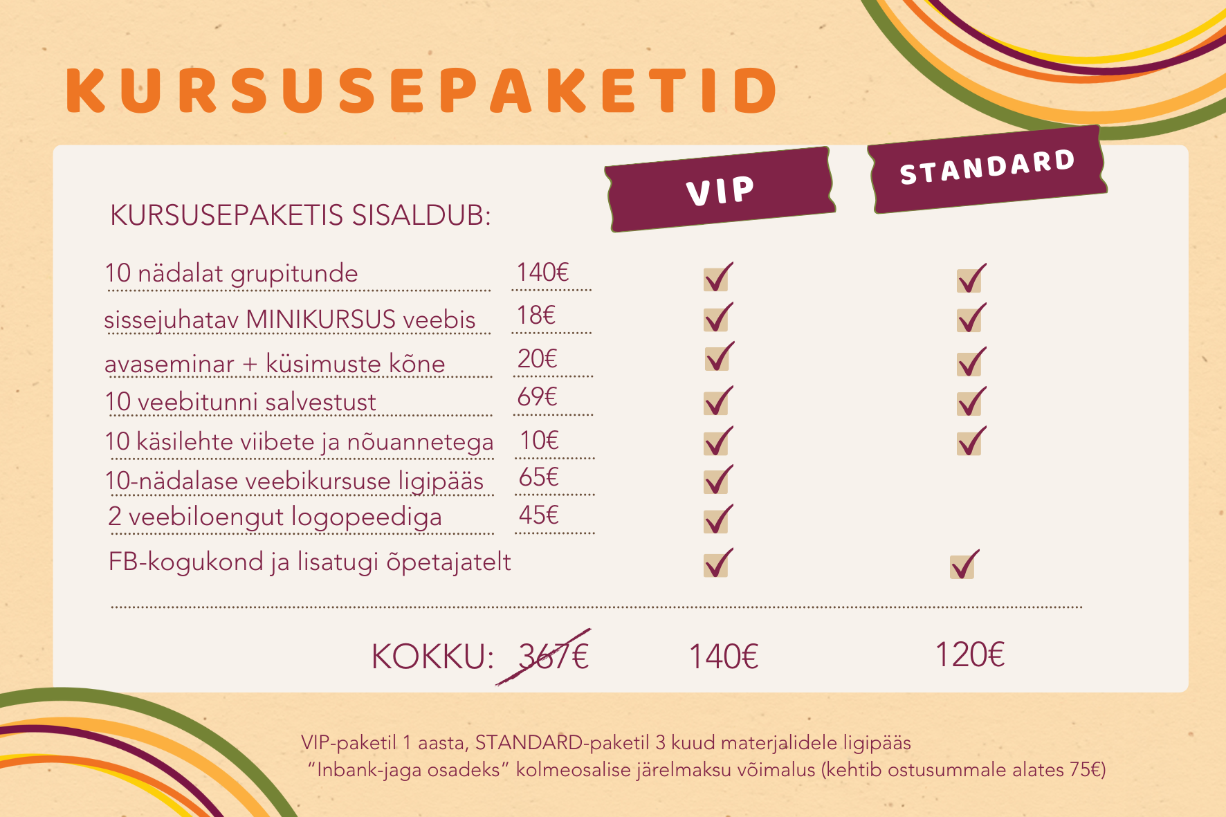 TARTUS TAMMELINNAS BEEBIDE KURSUS TALV 2025 K kl 11:00 - Piletid | Fienta