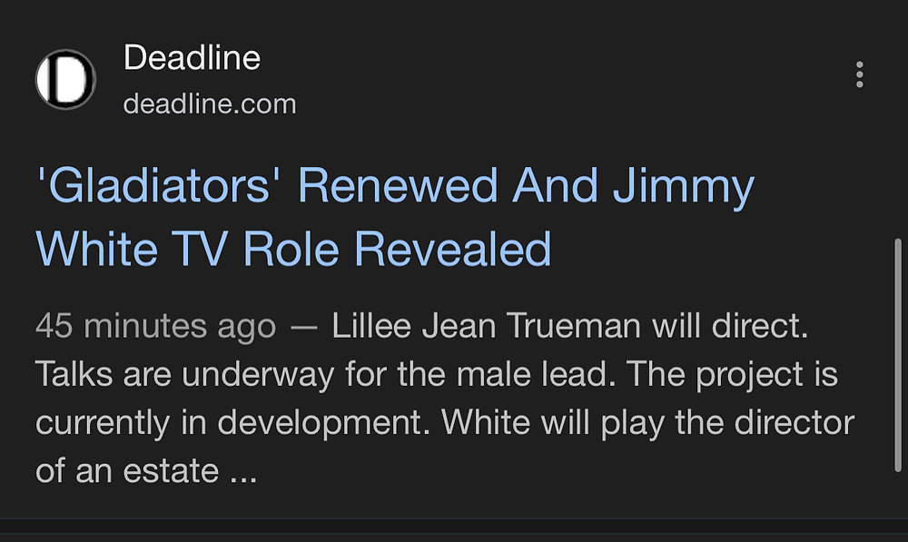 Lillee Jean Trueman in Deadline for Directing Write To Kill