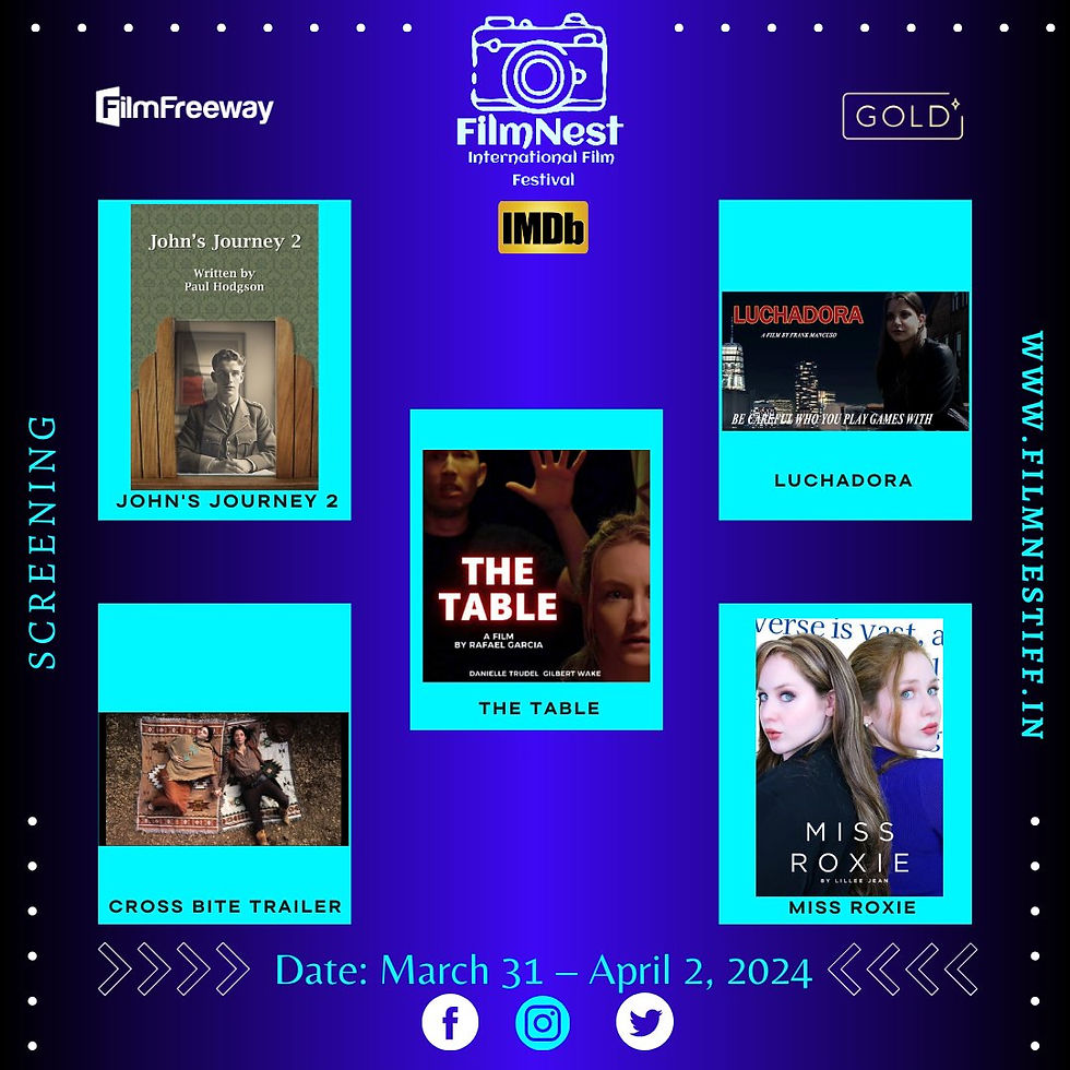 Lillee Jean’s ‘Miss Roxie’ and ‘The Trapper Trap’ Screen at International Film Festival