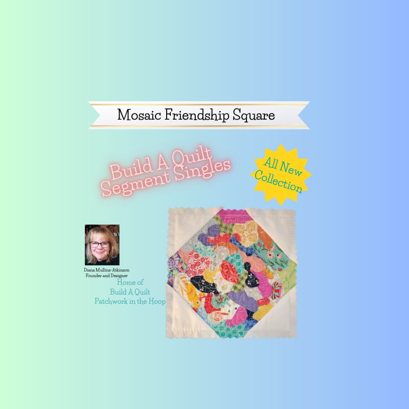 Build A Quilt -Segment Single - Friendship Square | Sew In Common