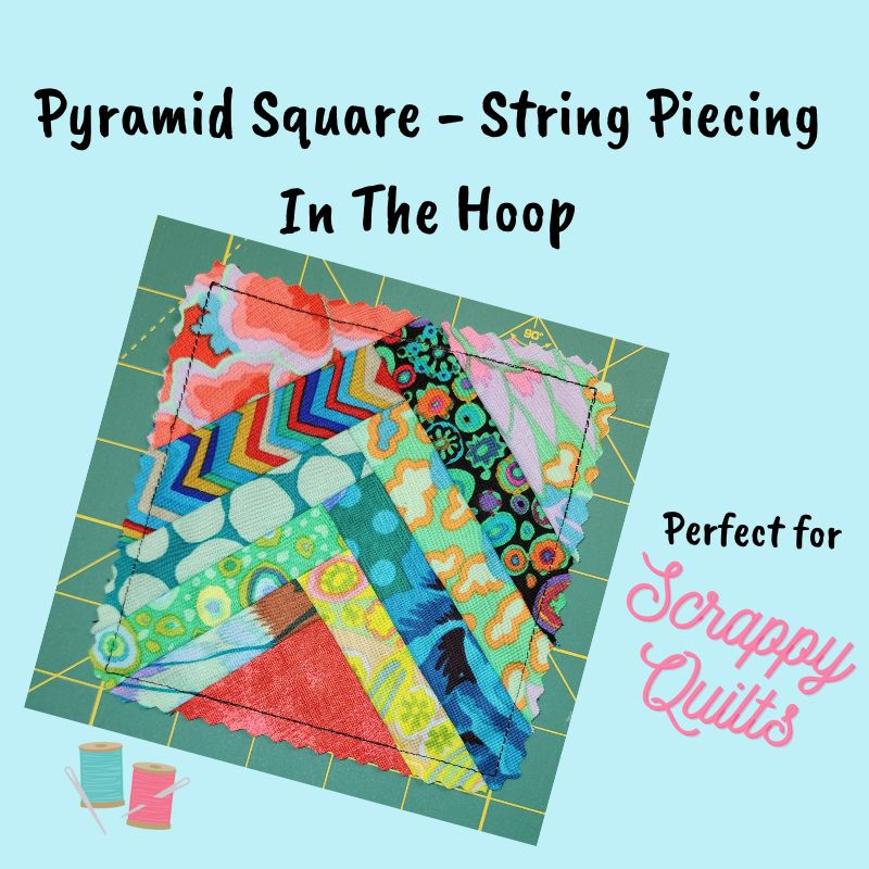 Build A Quilt - String Pieced Pyramid Block | Sew In Common
