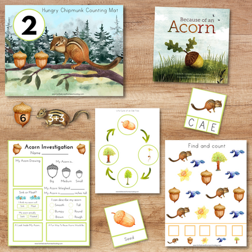 Because of an Acorn Book Unit | FTL of Homeschooling